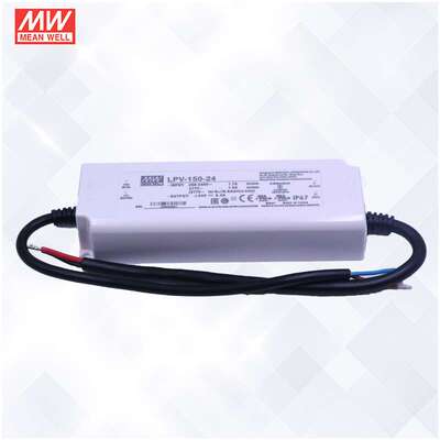 台纬明纬防水电源LPV-150-12V24V150W塑胶壳驱动户外恒压开关电源