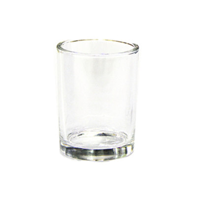 钢化玻璃杯子防摔饭店直口玻璃杯100ml酒杯啤酒杯家用水杯150毫升