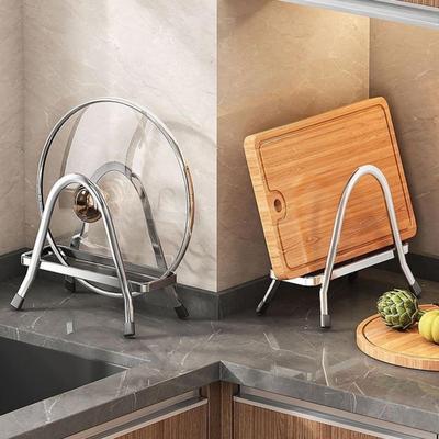 不锈钢加厚菜板架厨房置物架