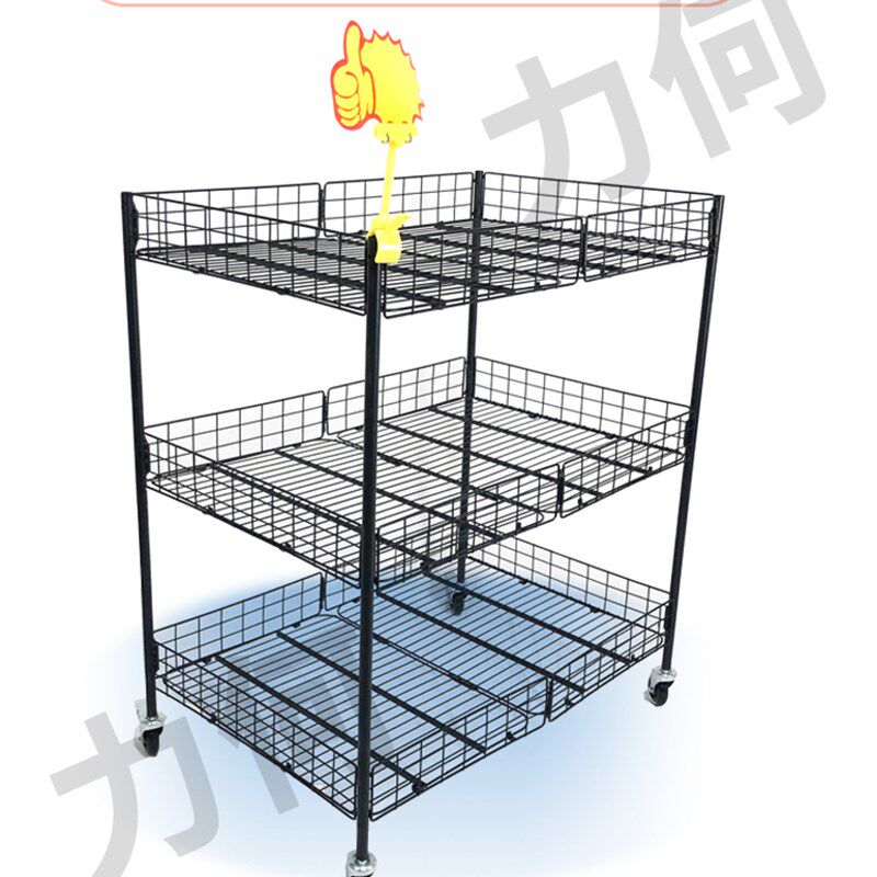 促销架促销车摊位架摆摊小推车折叠摆摊车折叠展示货架手推车带轮