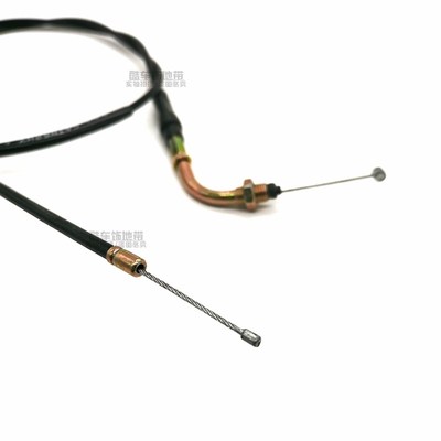 摩托车油门拉线弯梁车太子车大阳DY100/110三轮摩托车油门线