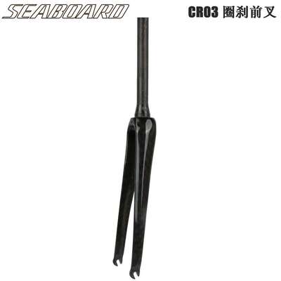 SEABOARO云岸海啸CR03.CX05.CX07碟刹桶轴越野Gravel公路车碳前叉
