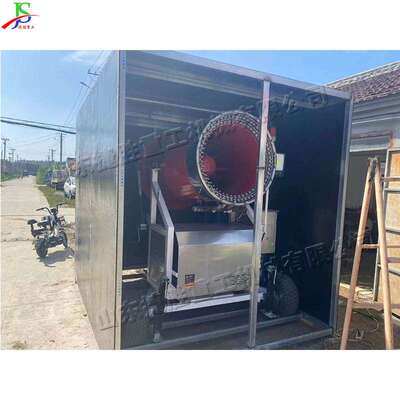 不锈钢滑雪场造雪机全自动零上2度喷雪机小型现场遥控出雪设备