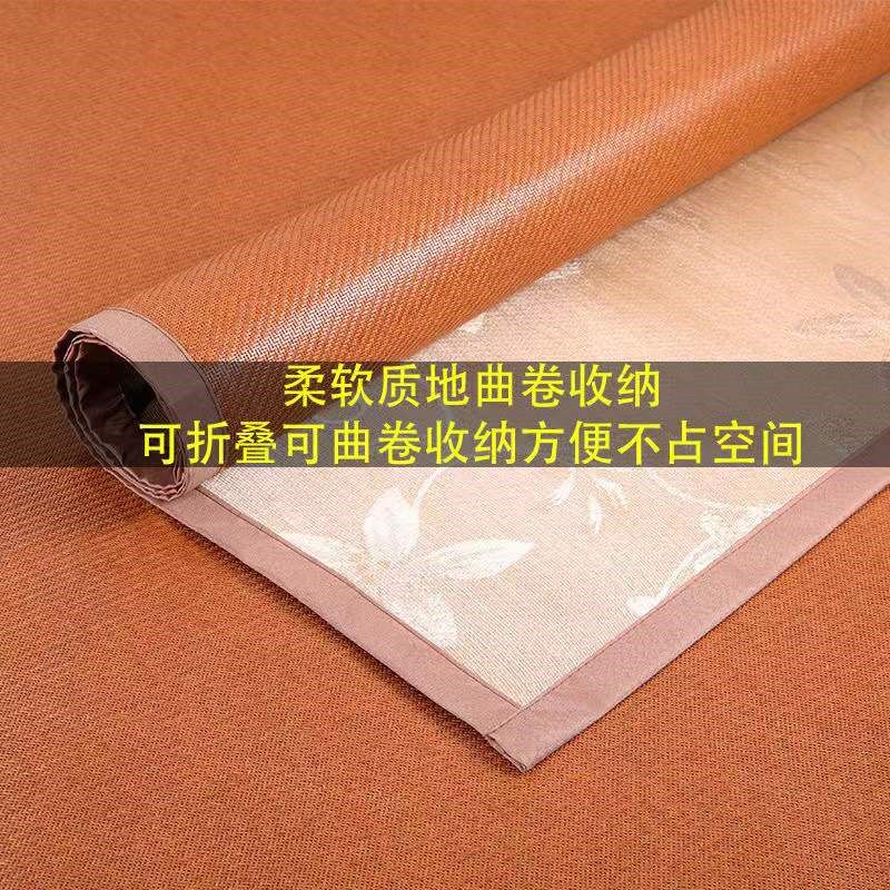 藤席软凉席冰丝席1.5米床1.8米床家用席子双面用无毛刺透气可折叠