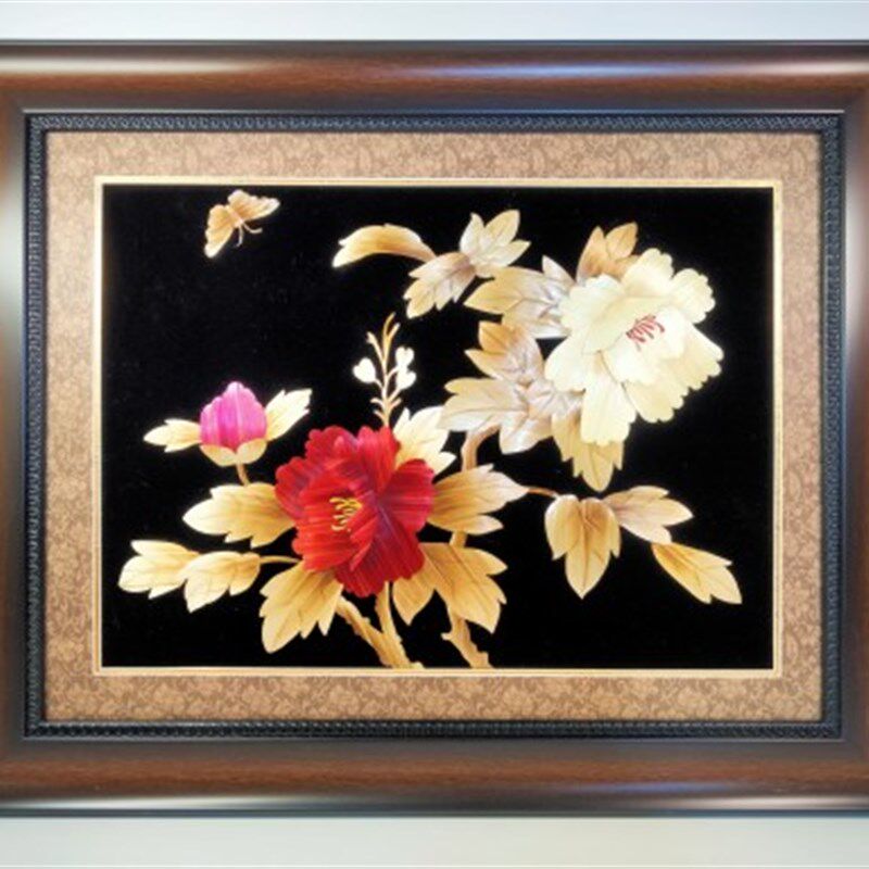 麦秆画手工 民间特色艺术品礼品装饰品 送朋友同学 家装 可批零