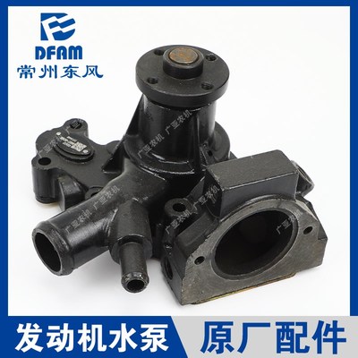 常州东风拖拉机配件大全404/504发动机水泵常柴390/490循环水泵原