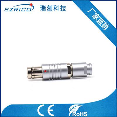 精密连接 1F2针3针4PIN5孔6孔防水型精密连接器 航空插头插座M14