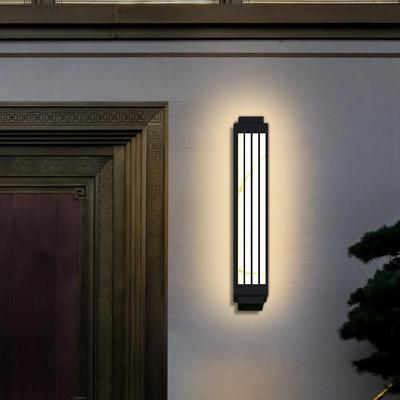 仿云石新中式户外壁灯防水外墙灯别墅大门露台壁灯室外大门墙壁灯