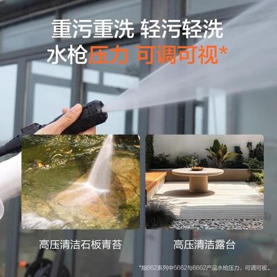 亿力洗车机5662系列高压家用220v水泵清洗机便携水枪抢大功率刷车