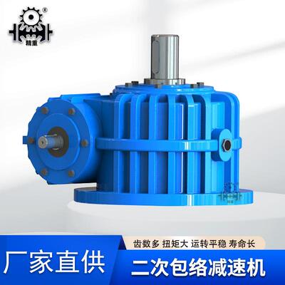 cwo二次包络减速机 平面锥面环面蜗轮蜗减速机cwu cws80 100 125