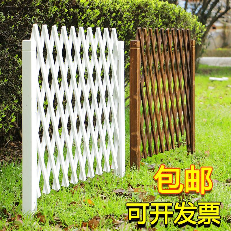 腐插地木栅栏田园花园庭院护栏花坛草坪公园木篱笆伸缩爬藤花架