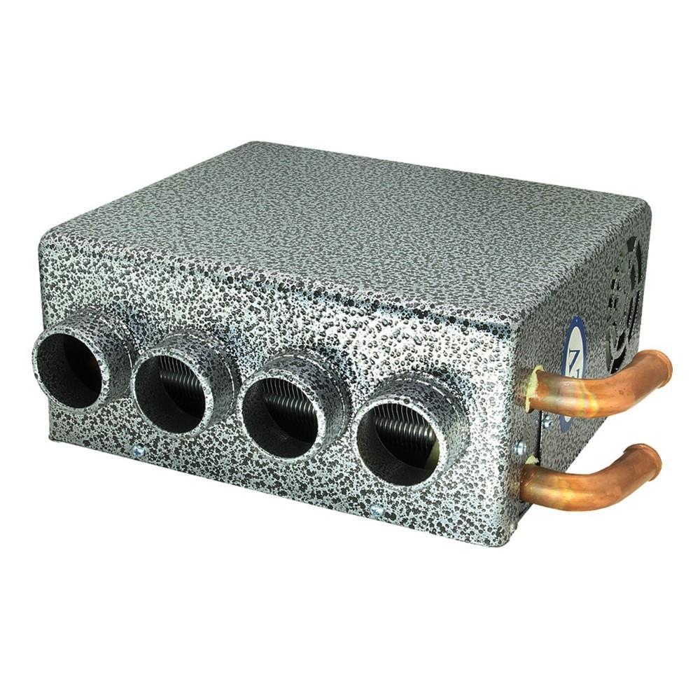 汽车车载强风四孔水电暖风机 12V24V取暖加热器 紫铜管涡轮蒸发器