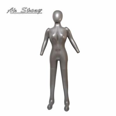 工厂现货充气模特PVC子全身带手人体模特橱窗道具攝影拍照女模特