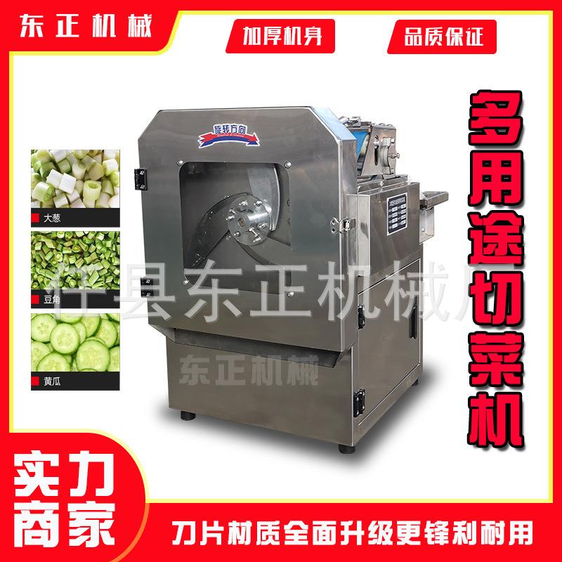 小型多功能韭菜芹菜葱花切菜机全自动商用食堂饺子店切片