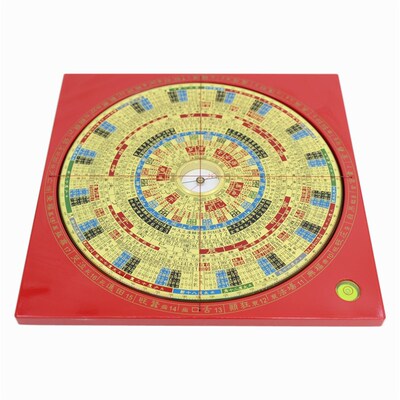 易仙强磁针7寸2吉祥罗盘三元三合九星八宅6789运玄空综合罗庚摆件