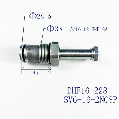 二位二通双向常闭螺纹插装电磁阀DHF16-228/SV16-28/SV6-16-2NCSP