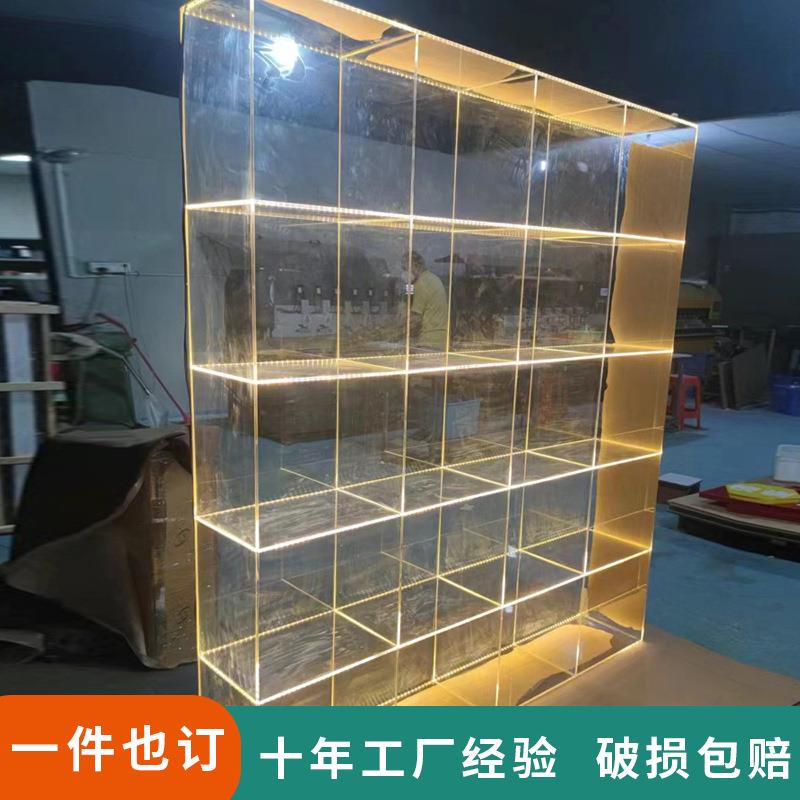 大型高透亚克力展示柜发光货柜家用商用展示架置物架鞋包收纳架