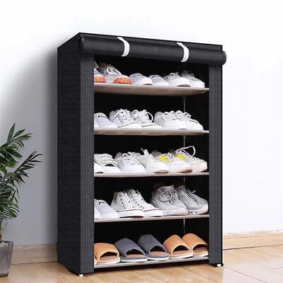 10/8/6Layers Shoe Cabinet Dustproof Fabric Organizer Stand H