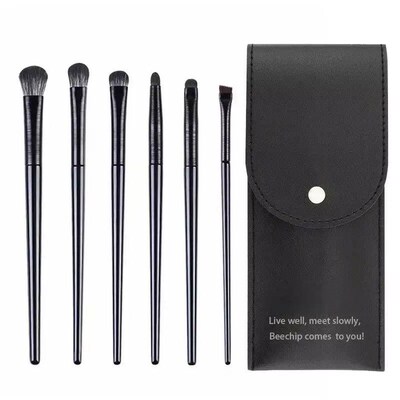 6 Pieces Blade Eyeshadow Brush Soft Cilia Dizzy Dye Eye Make