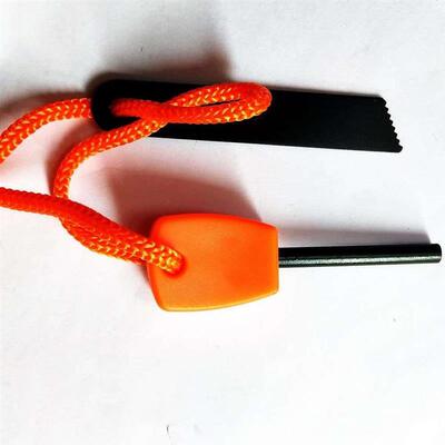 Outdoor survival lighten stick small size matches/flint/magn