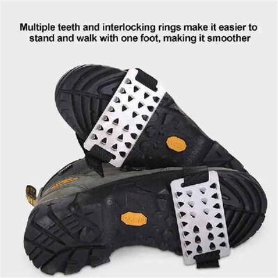 Outdoor Snowfield Snow Ice Walking Gripper Pads Shoes Claw
