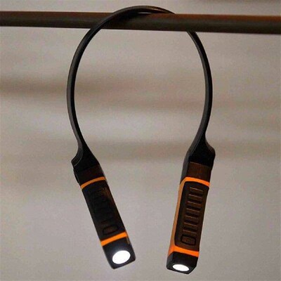 LED Hanging Neck Lamp Bendable Arms 105 Degree Rotating 2