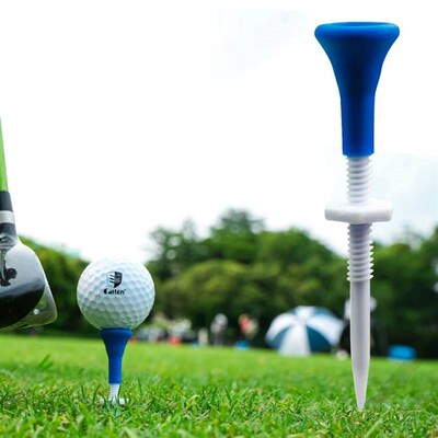 New Blue Plastic Golf Tees Height can be adjusted freely Mor