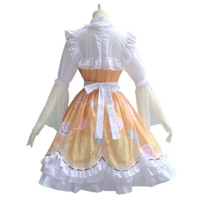 Identity V Cosplay Costume Mechanic Candy Girl Costume