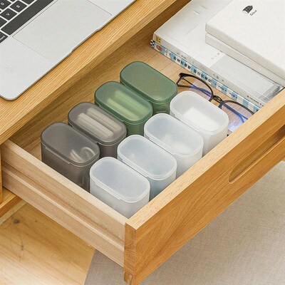 Desktop Data Cable Storage Box Dustproof With ver Mobile Pho