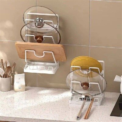 A40G-Multifunctional Kitchen Storage Rack - Wall-Mounted