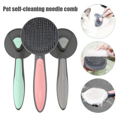Cat Comb Brush Pet Hair Removes Comb For Cat Dog Pet Groomin