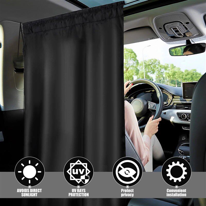 Car Privacy Curtains Universal Car Divider Curtain Between R