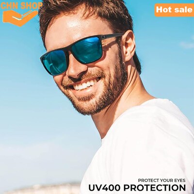 Polarized Sunglasses for Men Lightweight Sun Glasses UV Golf