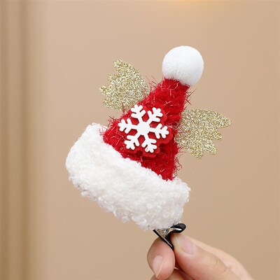 Christmas Antlers Hair Clip Party Headwear圣诞女孩发夹