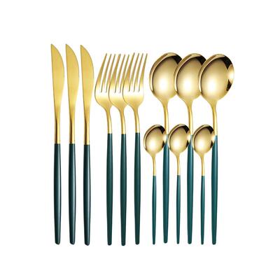 12pc Thin stainless steel cutlery set Portugal steak knife a