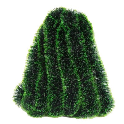 Christmas Tinsel Ribbons Green Cane Ribbon Garland Xmas Tree
