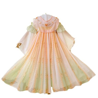 Childrens Super Fairy Summer Princess Dress Chinese Style A