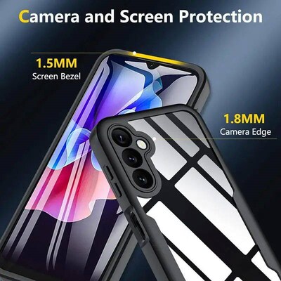 360 Full Body Sreen Protetor Transparent Case For  Galaxy A0