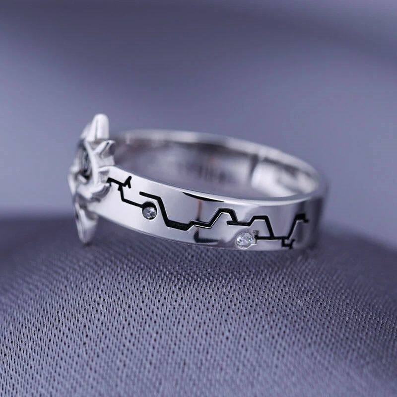 Game NieR:Automata Ring 2B Type B YoRHa Cosplay Adjustable U