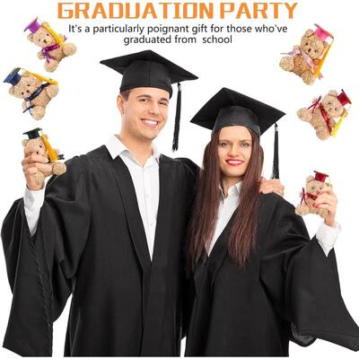 5-50pcs Graduation Bear Plush Bears Bulk Stuffed Bear for