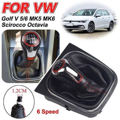 5/6 Speed Gear Shift Shifter Knob Lever Gaiter Boot ver Coll