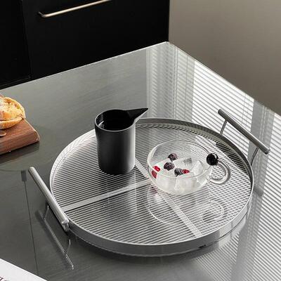 Light Luxury Minimalist Rectangular Acrylic Tray