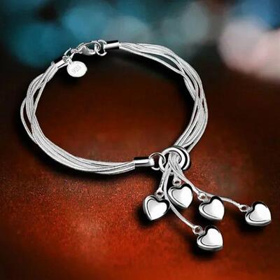 2024 New Chain Beautiful Silver Color New Fashion Charming