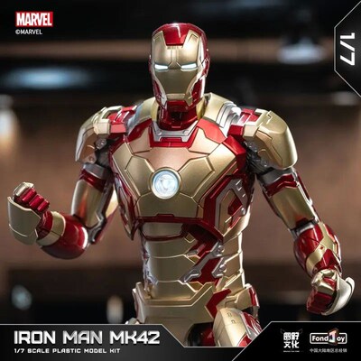 1:7 Original FondJoy Iron Man MK42 MK43MK5 MK6 MK7 DIY Toys
