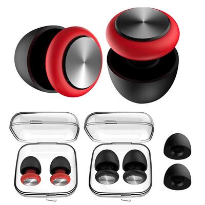 Silicone Soundproof Earplug Anti Noise Sleeping Ear Plugs So