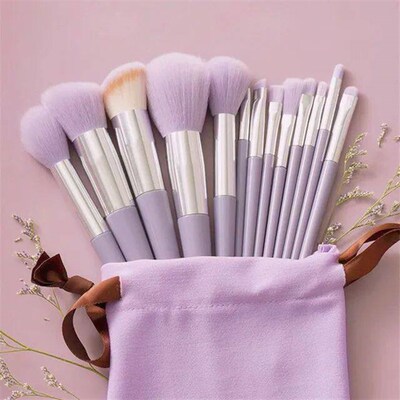 Newest! Soft Fluffy Makeup Brushes Set For Cosmetics Foundat