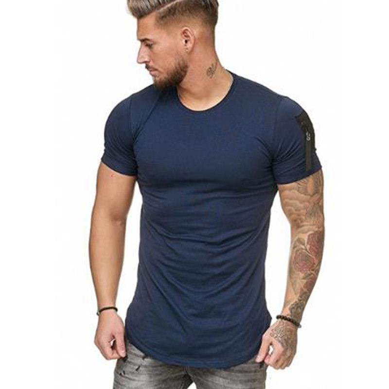 Mens Mens Plus Size tend New Shoulder Personality Zipper P