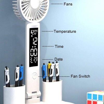 Rechargeable Table Lamp for Study, Desk Lamp Reading Light L