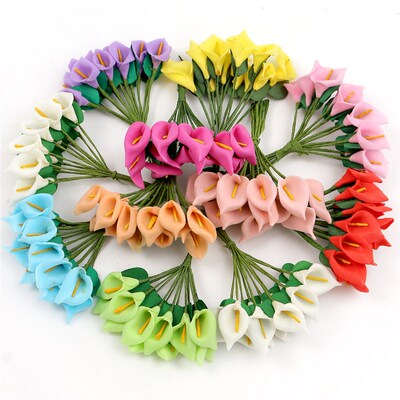 Mini Artificial Flowers PE Foam Fake Flower for Home Decor P