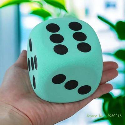 1PC 80mm Large Foam Dot Dices Six Sides Dices Kids Counting
